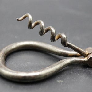 Iron Corkscrew 1800s Stamped J. Moore Folding Bow Harp - Etsy