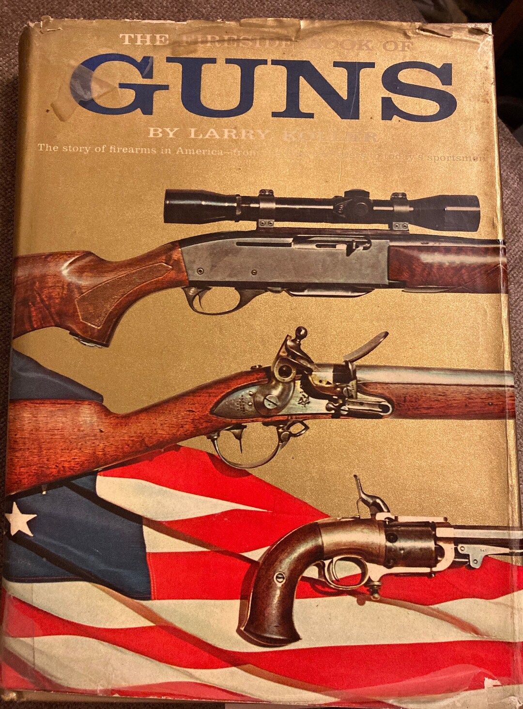 The Fireside Book of Guns Larry Koller 1959 First Edition - Etsy