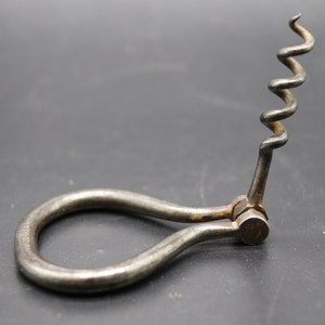Iron Corkscrew 1800s Stamped J. Moore Folding Bow Harp - Etsy