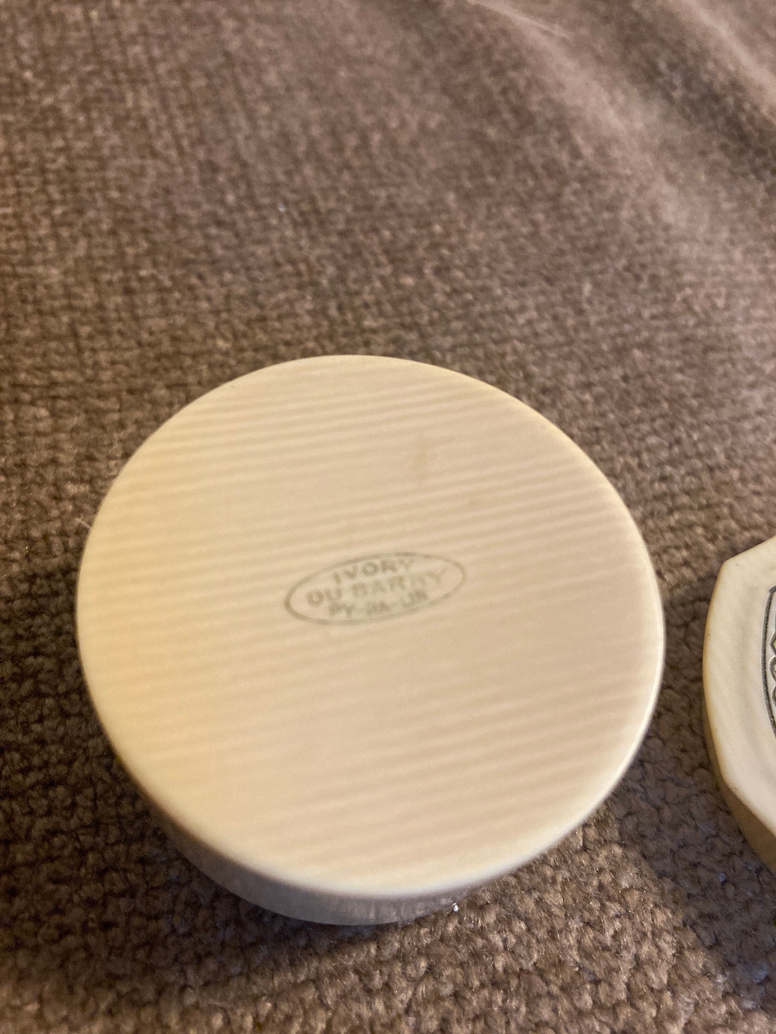 7 piece Ivory Pyralin Trinket or Powder Box Du Barry Dubarry | Etsy