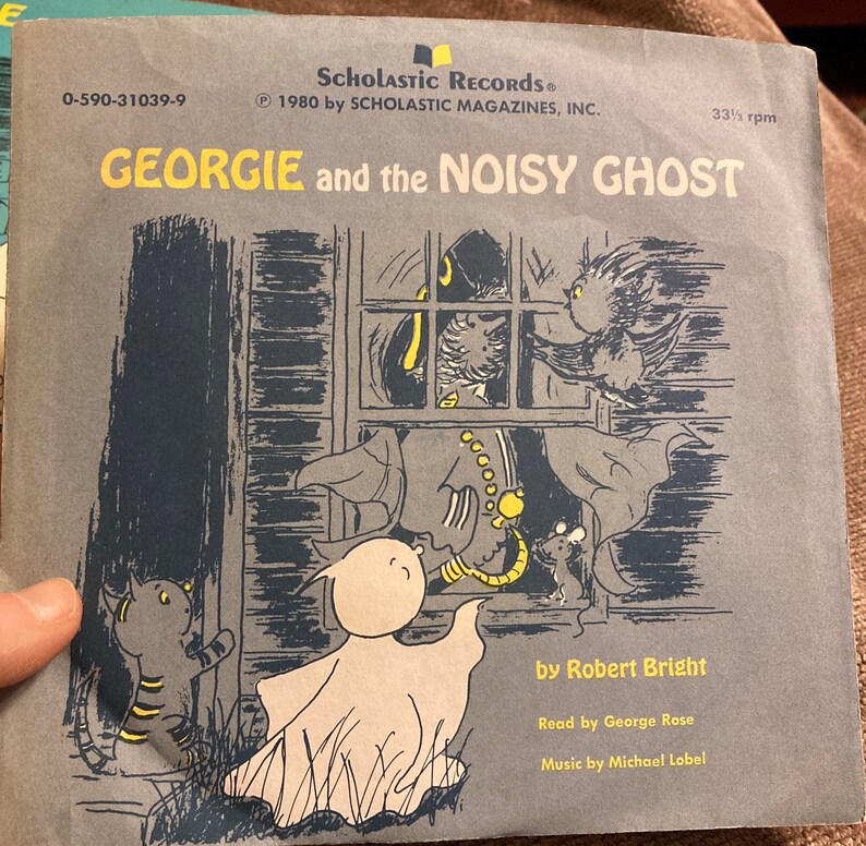 1980 Georgie and the Noisy Ghost by Robert Bright Scholastic - Etsy