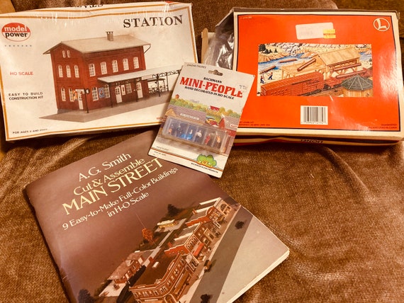 HO Scale Train Lionel Log Loading Station Model Powera.g. | Etsy