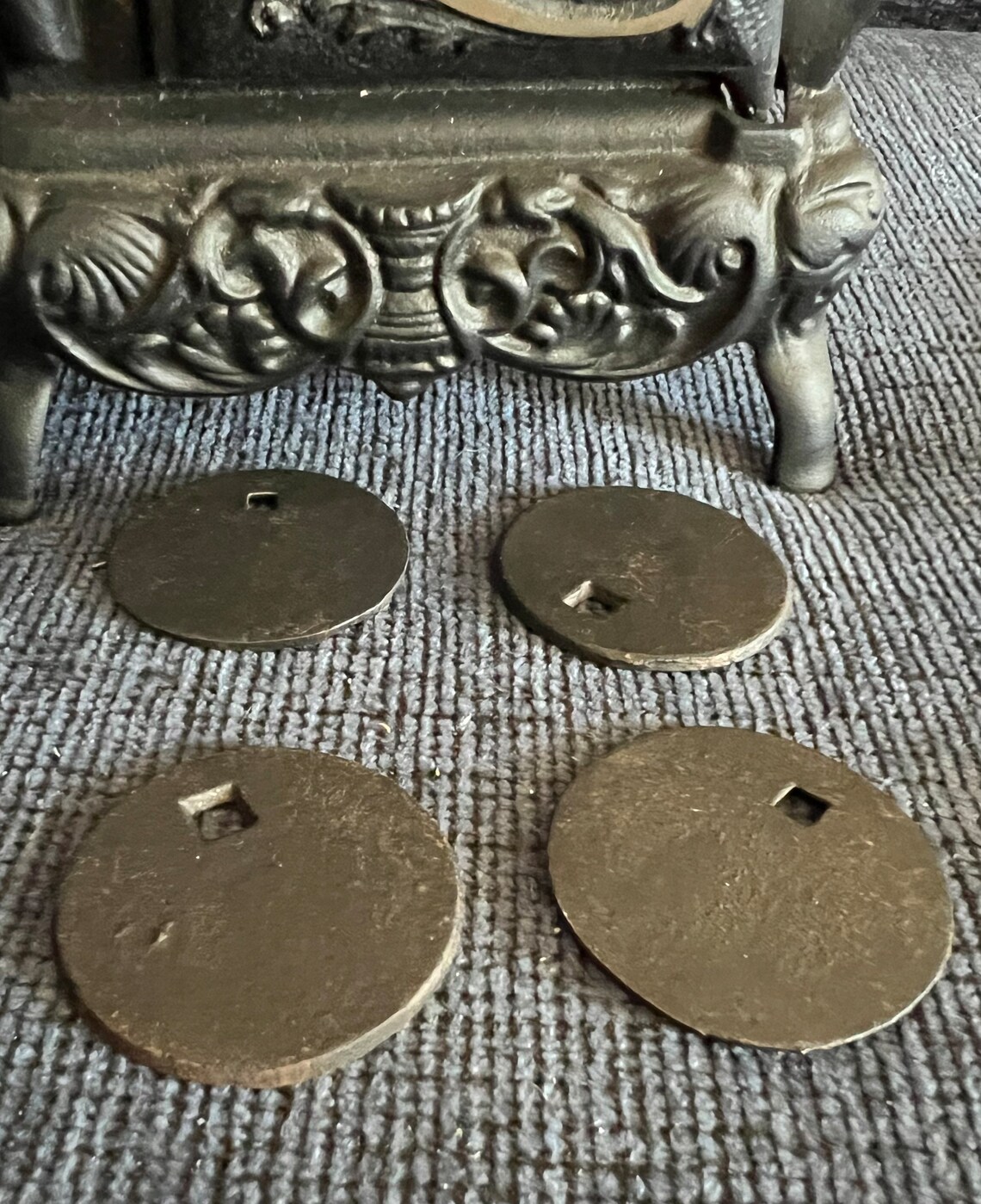 Crescent Miniature Cast Iron Stove Salesman's Sample Cast - Etsy