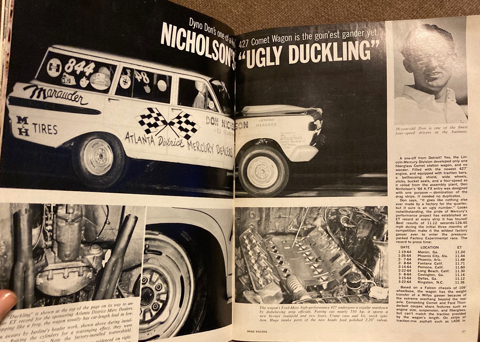 1964 Drag Racing and Modern Rod Magazines | Etsy