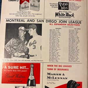 1966 Mets Final Edition Official Year Book and 1969 Official Program ...