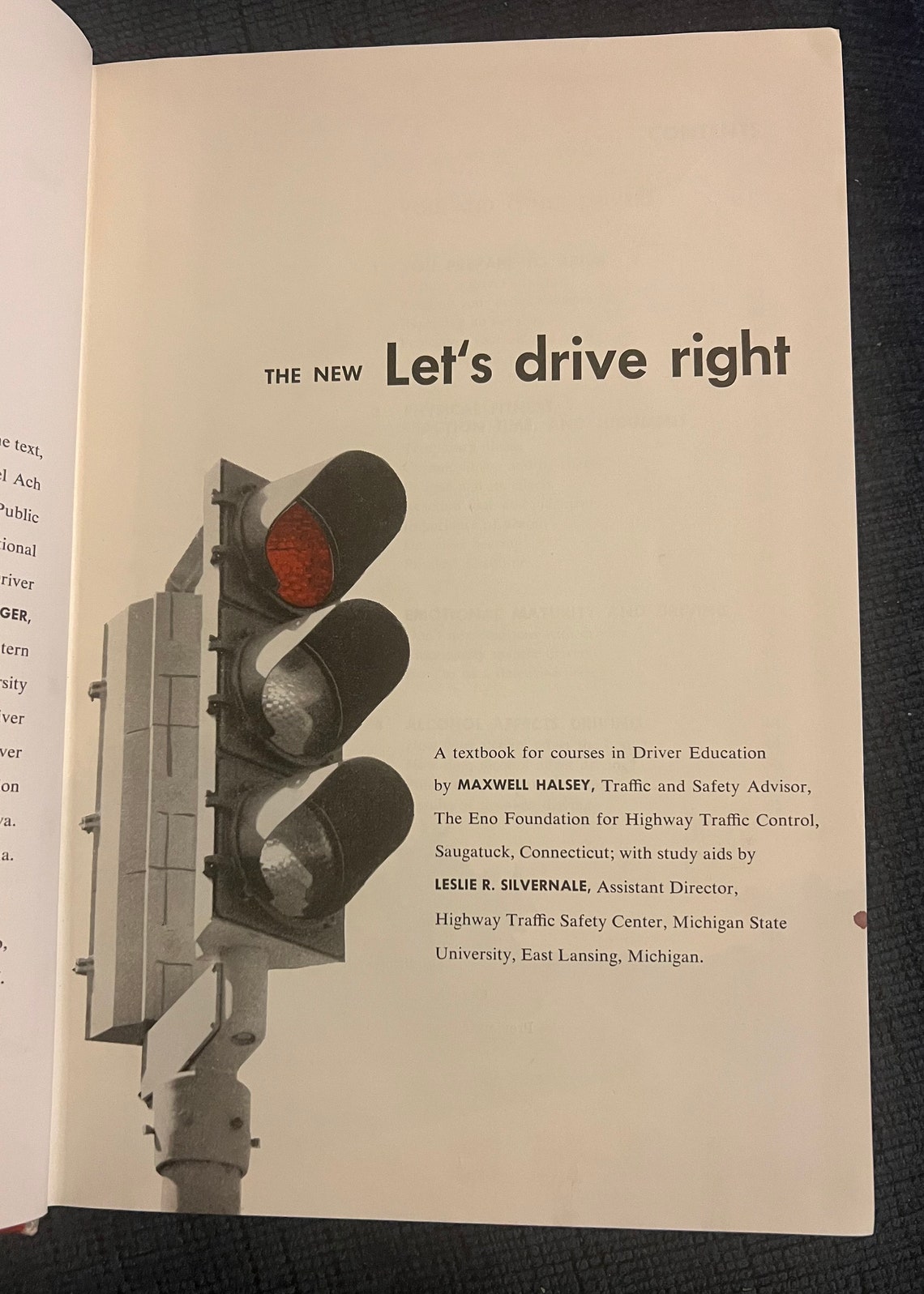 The New Let’s Drive Right Vintage 1958 Drivers Education Course ...
