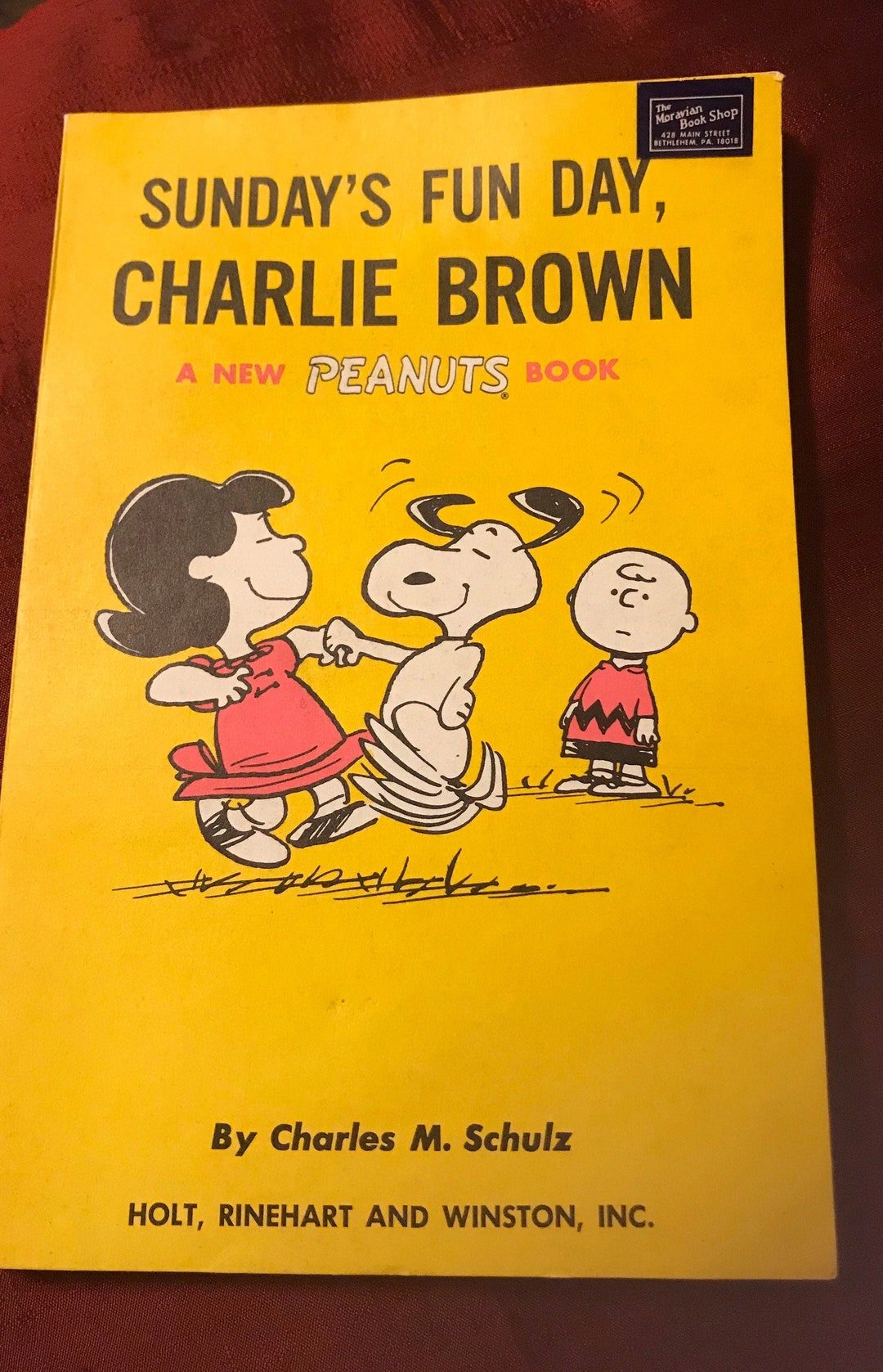 Sunday’s Fun Day Charlie Brown, Charles M. Schulz - Etsy