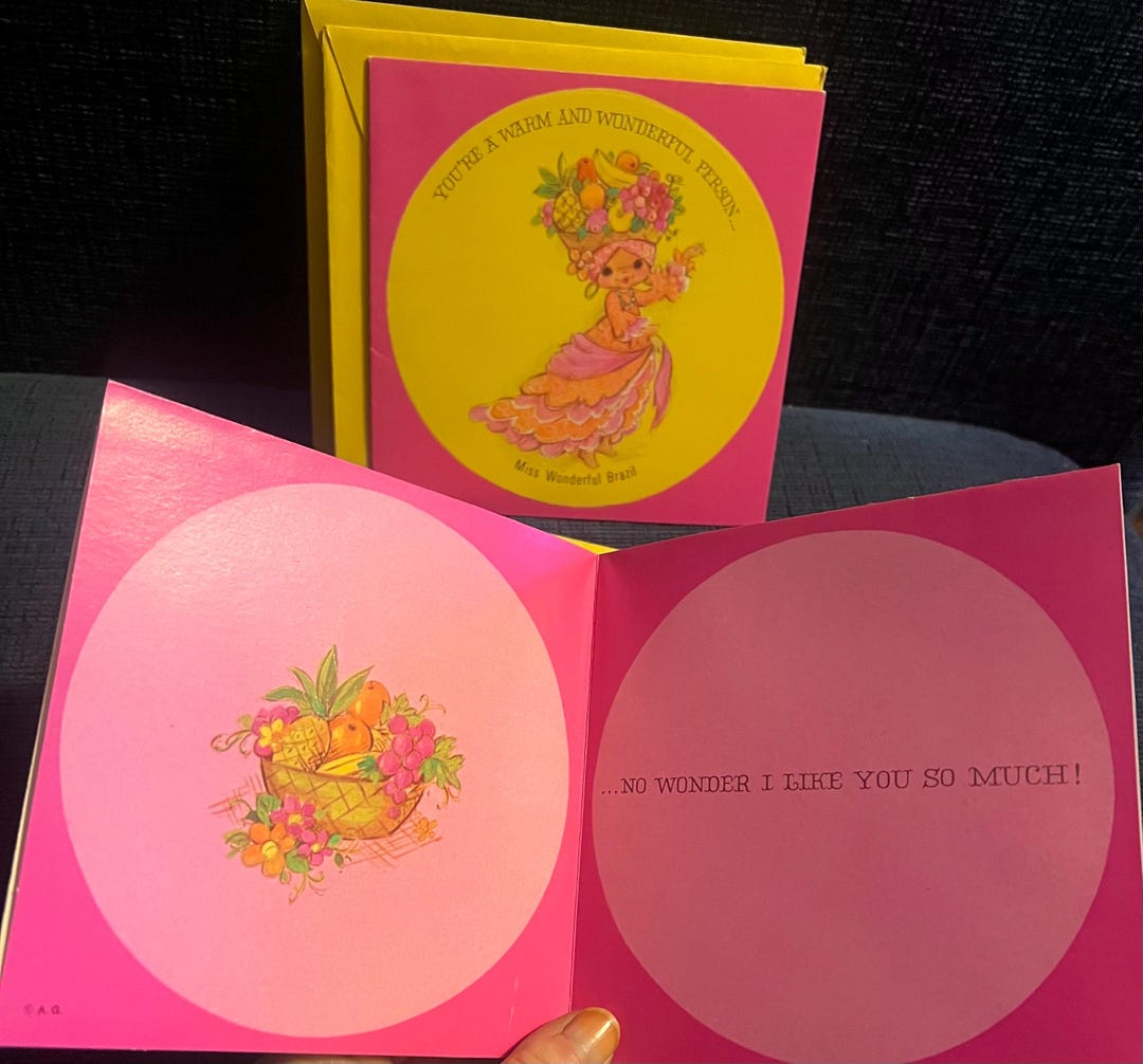 Miss Wonderful World, American Greetings Laurel, 1960's Miss Wonderful ...