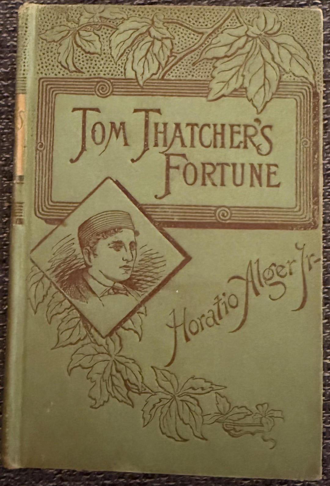 Tom Thatcher's Fortune, Horatio Alger Jr. 1888 First Edition - Etsy