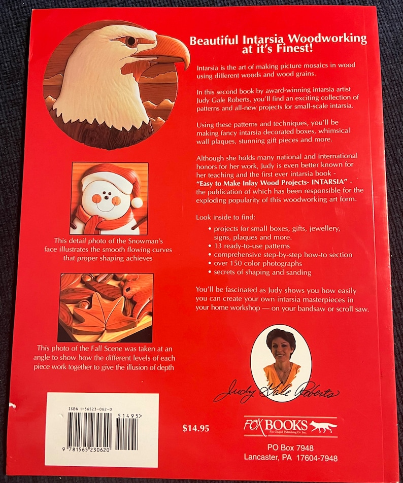 Small Intarsia: Woodworking Projects You Can Make, Judy Gale Roberts ...