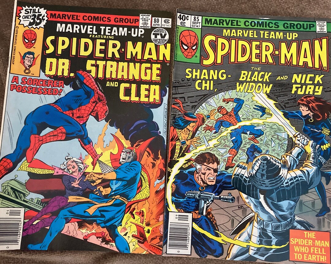 1978 Marvel Comics Group Marvel Team-up Featuring Spider-man, Dr ...