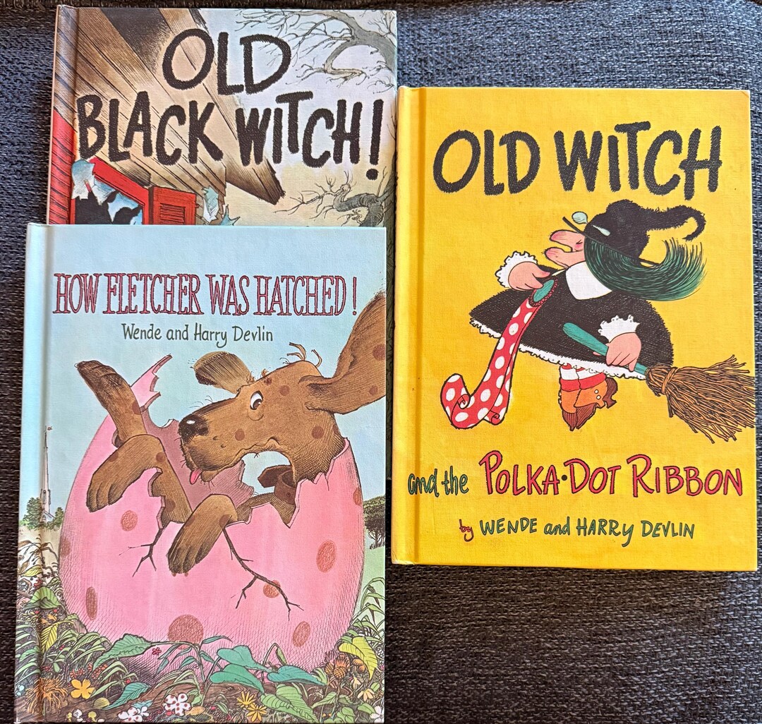 Old Black Witch-1966 + Old Witch and the Polka Dot Ribbon-1970 + How ...