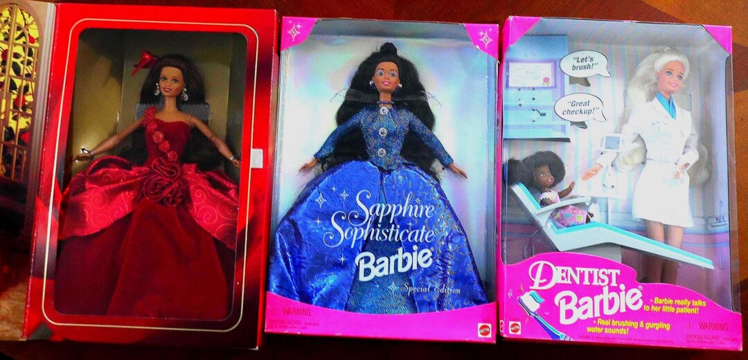 Mattel Barbie Dolls - New Condition/ Unopened Boxes - Sapphire ...