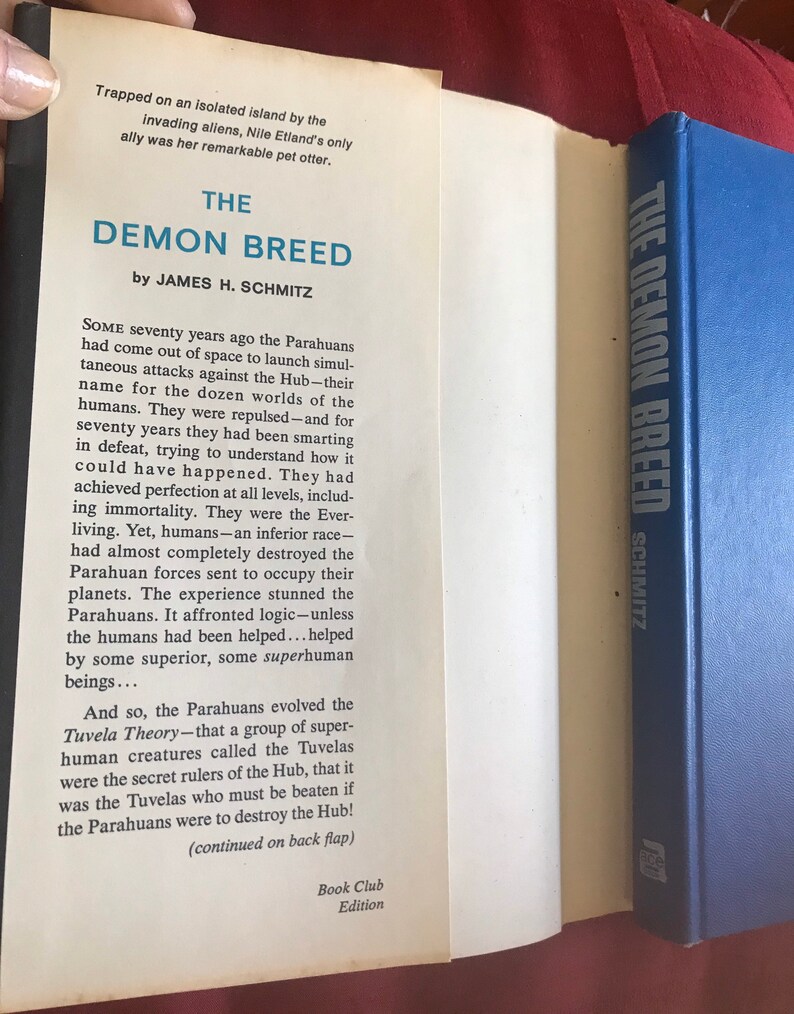 The Demon Breed James H. Schmitz - Etsy