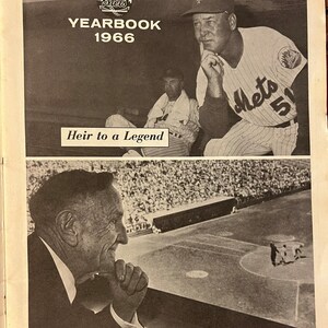 1966 Mets Final Edition Official Year Book and 1969 Official Program ...