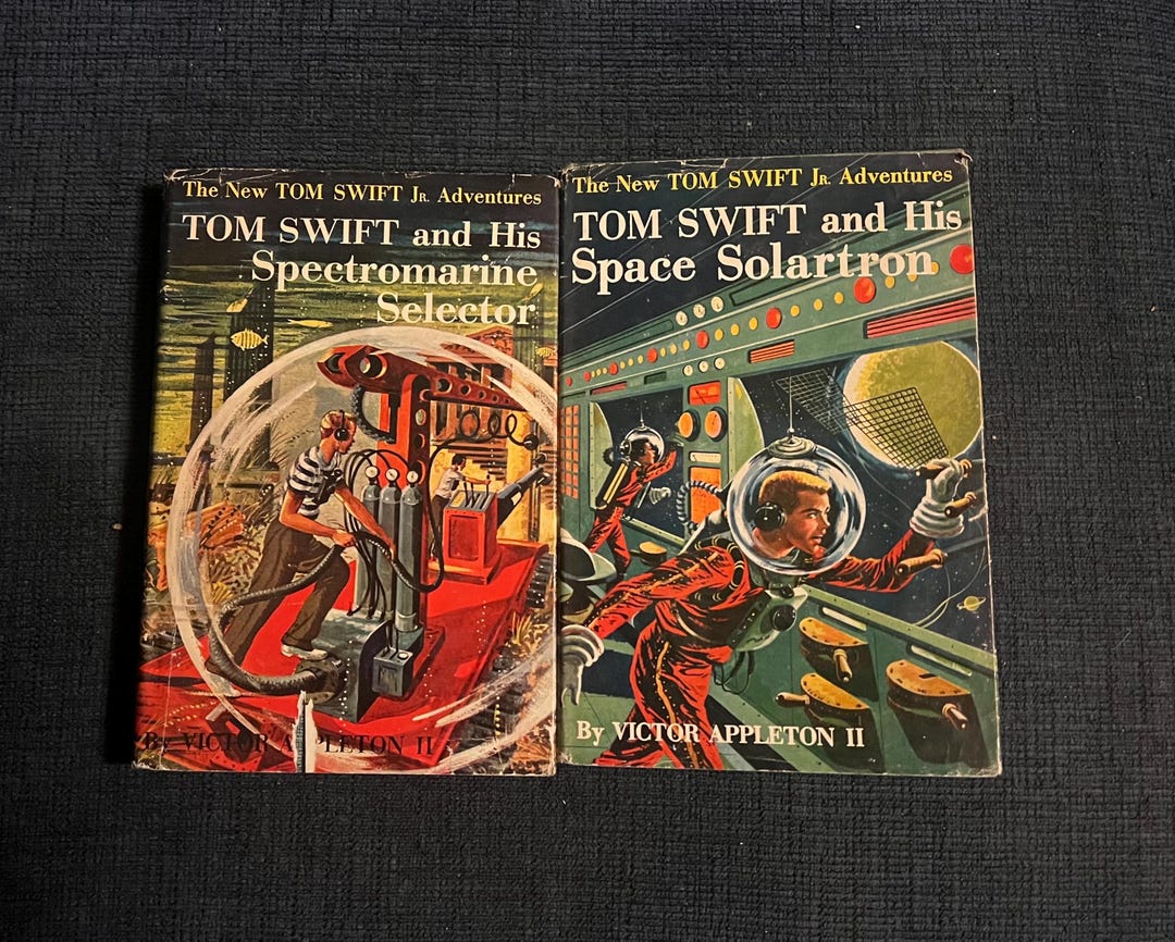 Tom Swift and His-spectromarine Selector and Space Solartron Victor Appleton II - Etsy