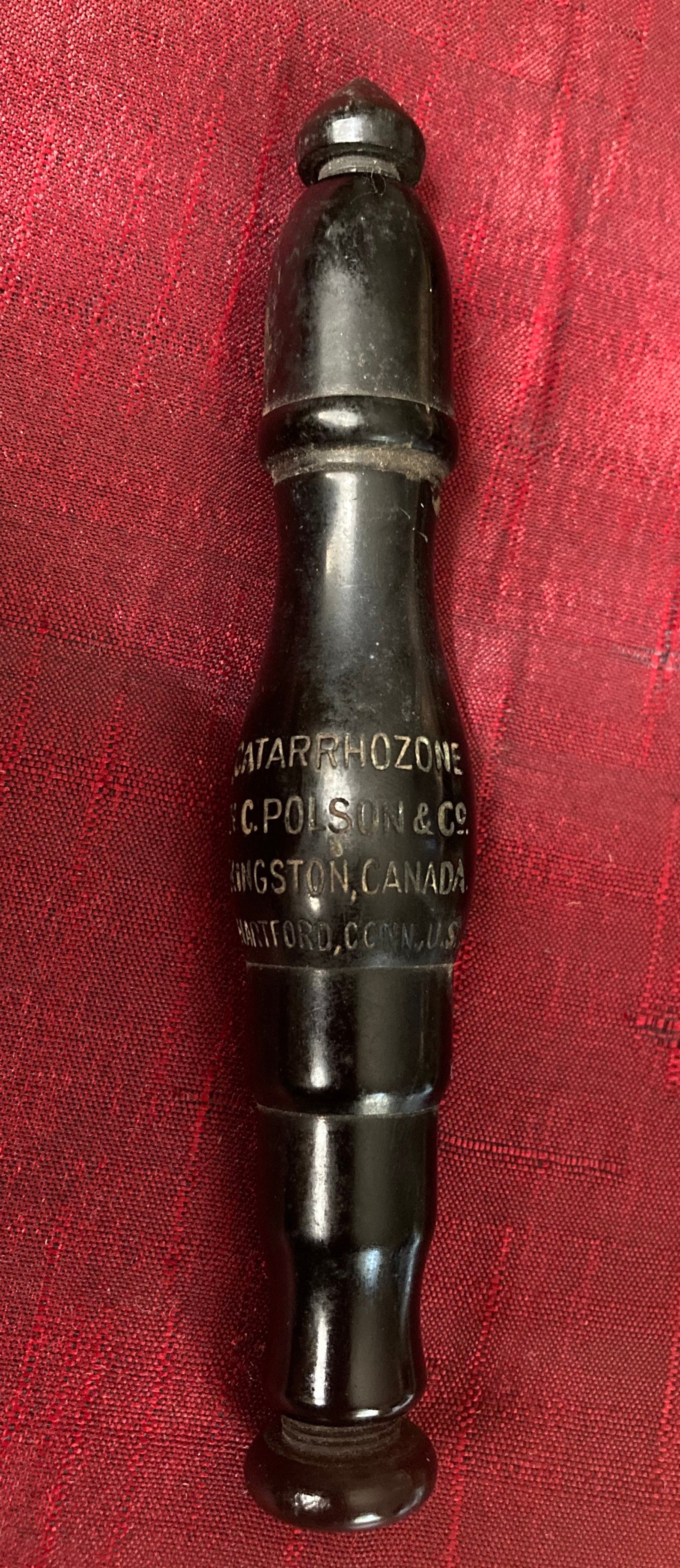 Antique Catarrhozone Vapor Treatment Inhaler, Circa 1905, Medical ...