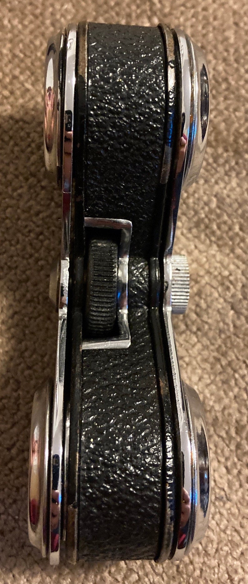 Selsi 2 1/2 X Black Metal and Leather Opera Glasses/binoculars | Etsy