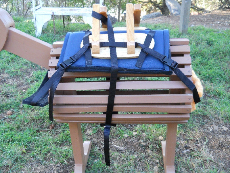 Goat or Small Mini Horse Adjustable Pack Saddle