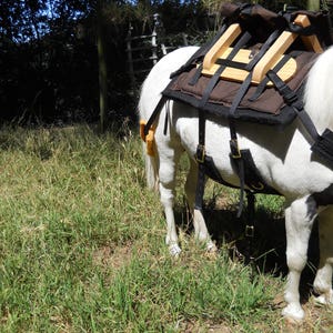 Mini Horse Pack Saddle Large Adjustable - Etsy