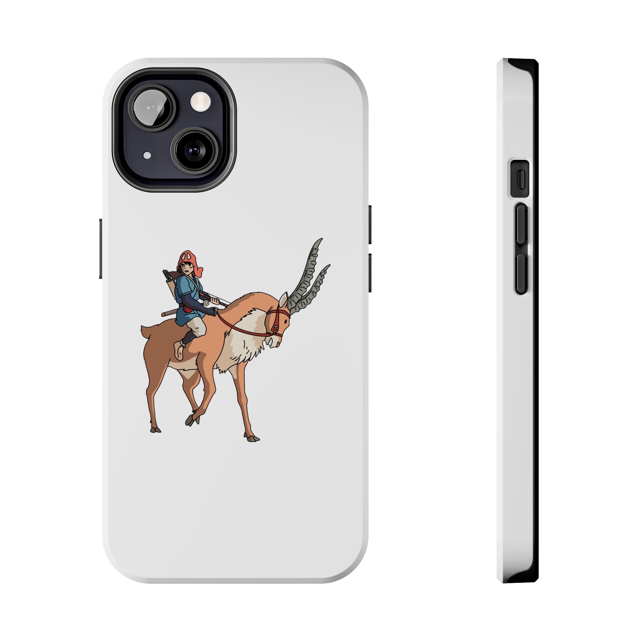 Princess Mononoke Ashitaka Riding Yakul Inspired Phone Case Studio ...