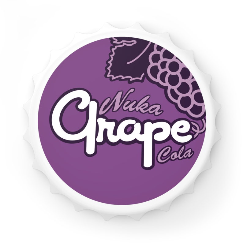 Nuka Cola Grape Fallout Inspired Bottle Cap Bottle Opener - Etsy