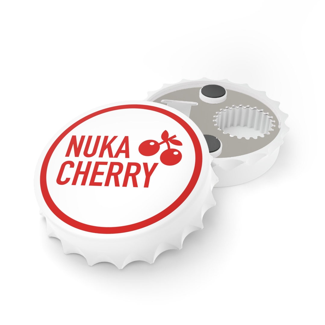 Nuka Cola Cherry Wasteland Inspired Bottle Cap Bottle Opener - Etsy