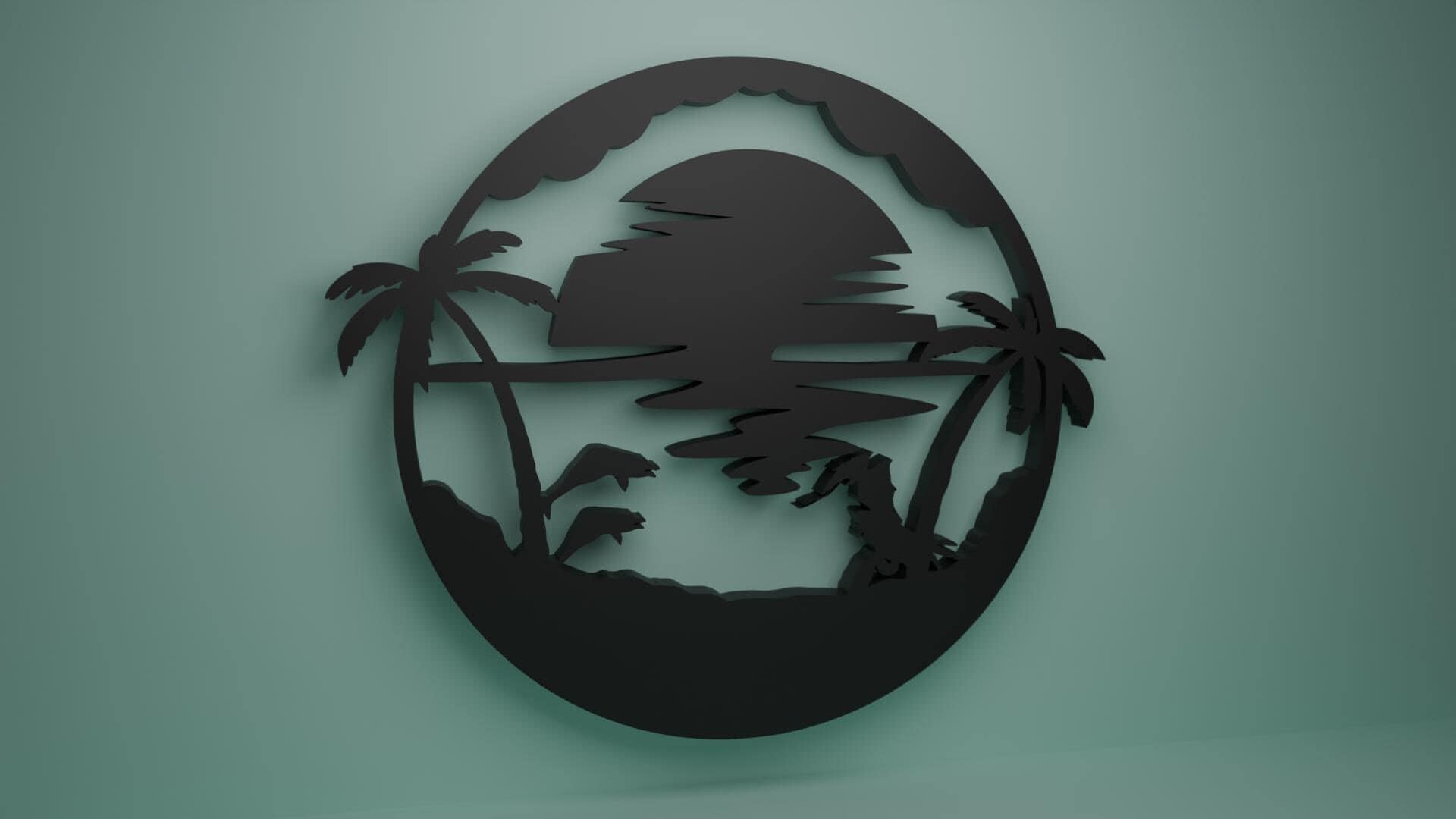 Wasteland Inspired 3D Print STL File Post Apocalyptic Picture Fog ...