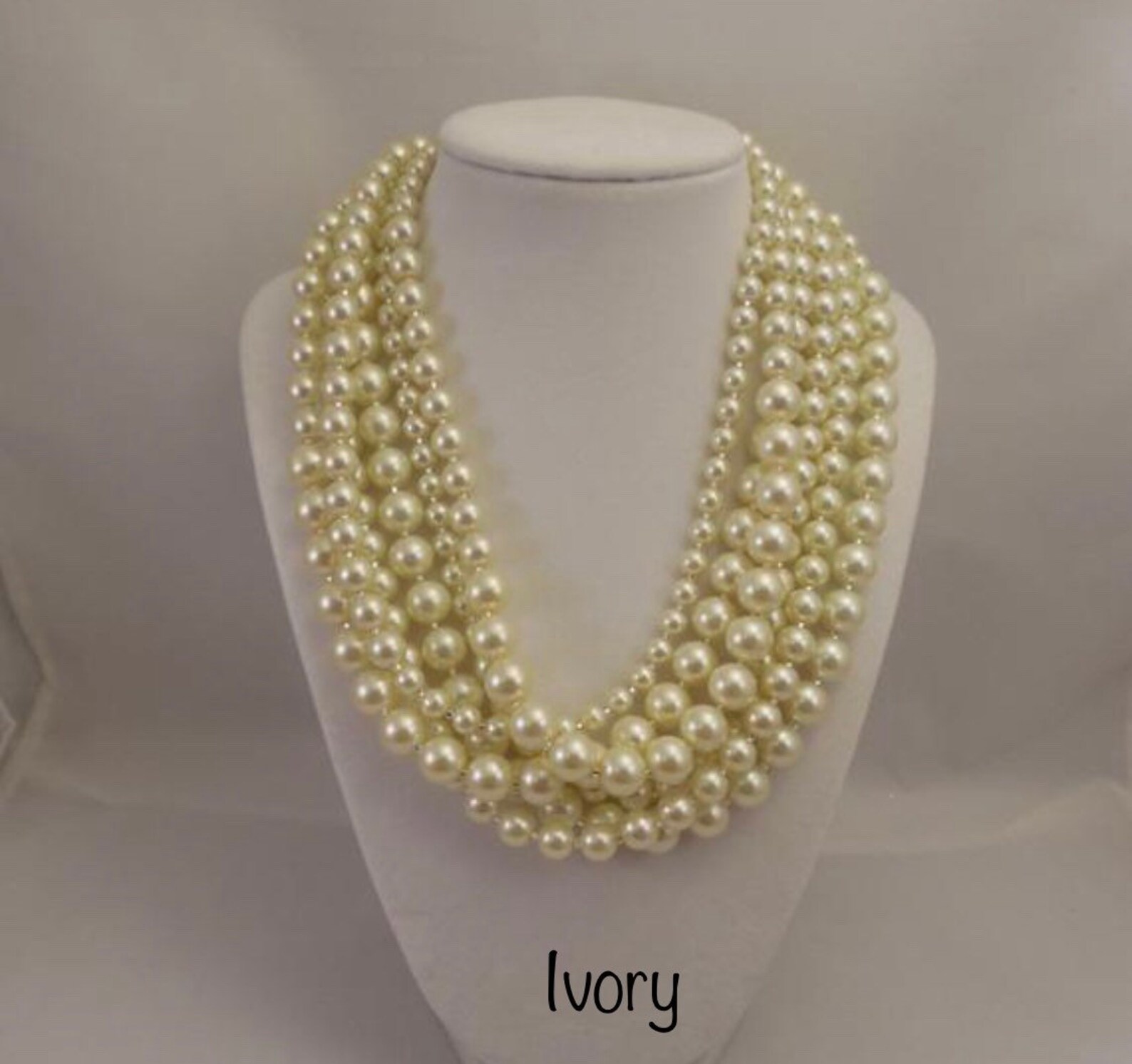 Wedding Bridal Special Bracelet Set, Mix & Match Three One Strand, 8mm ...