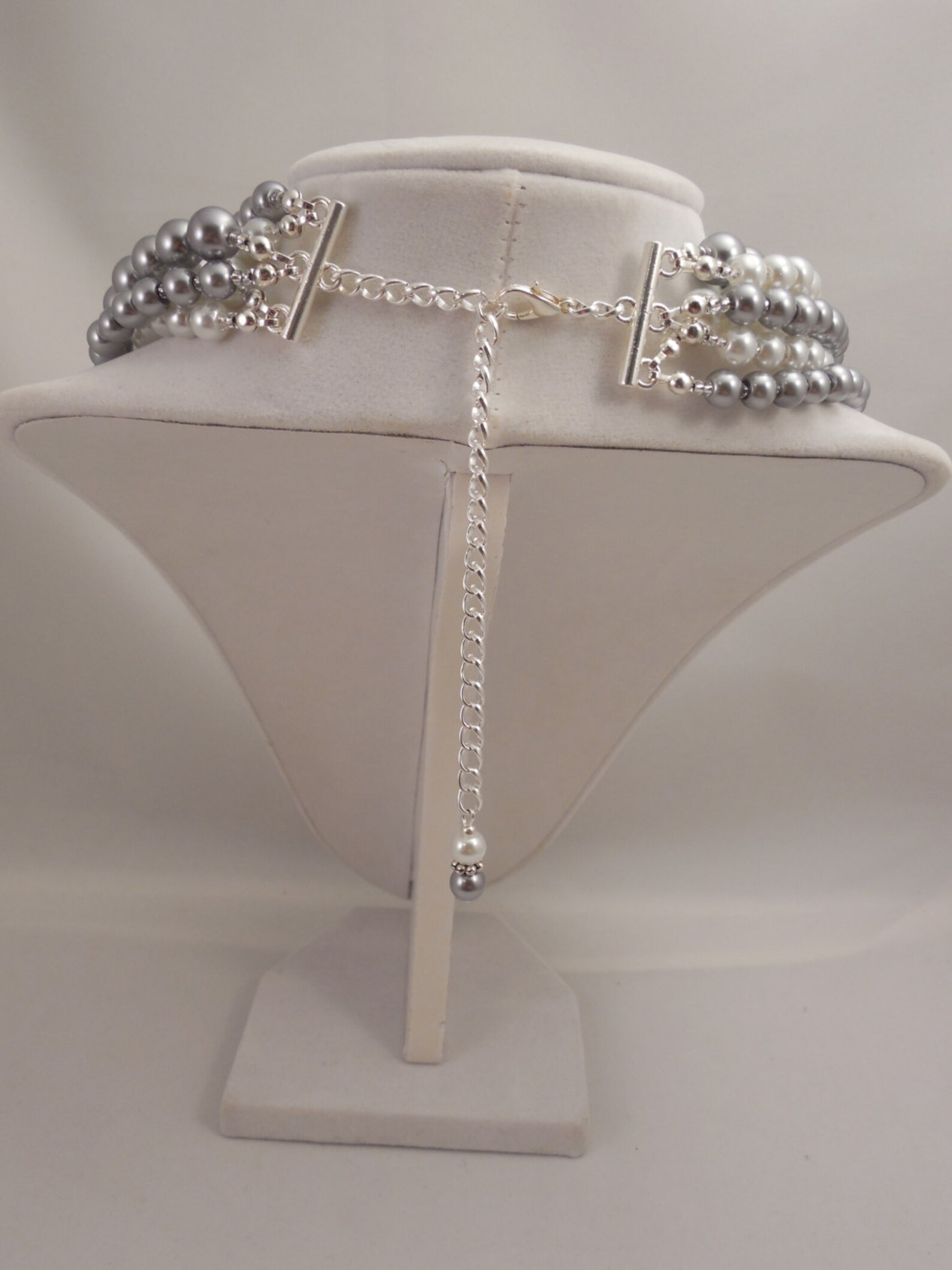 Very Elegant Wedding Bridal Multi Strand Long Necklace With | Etsy