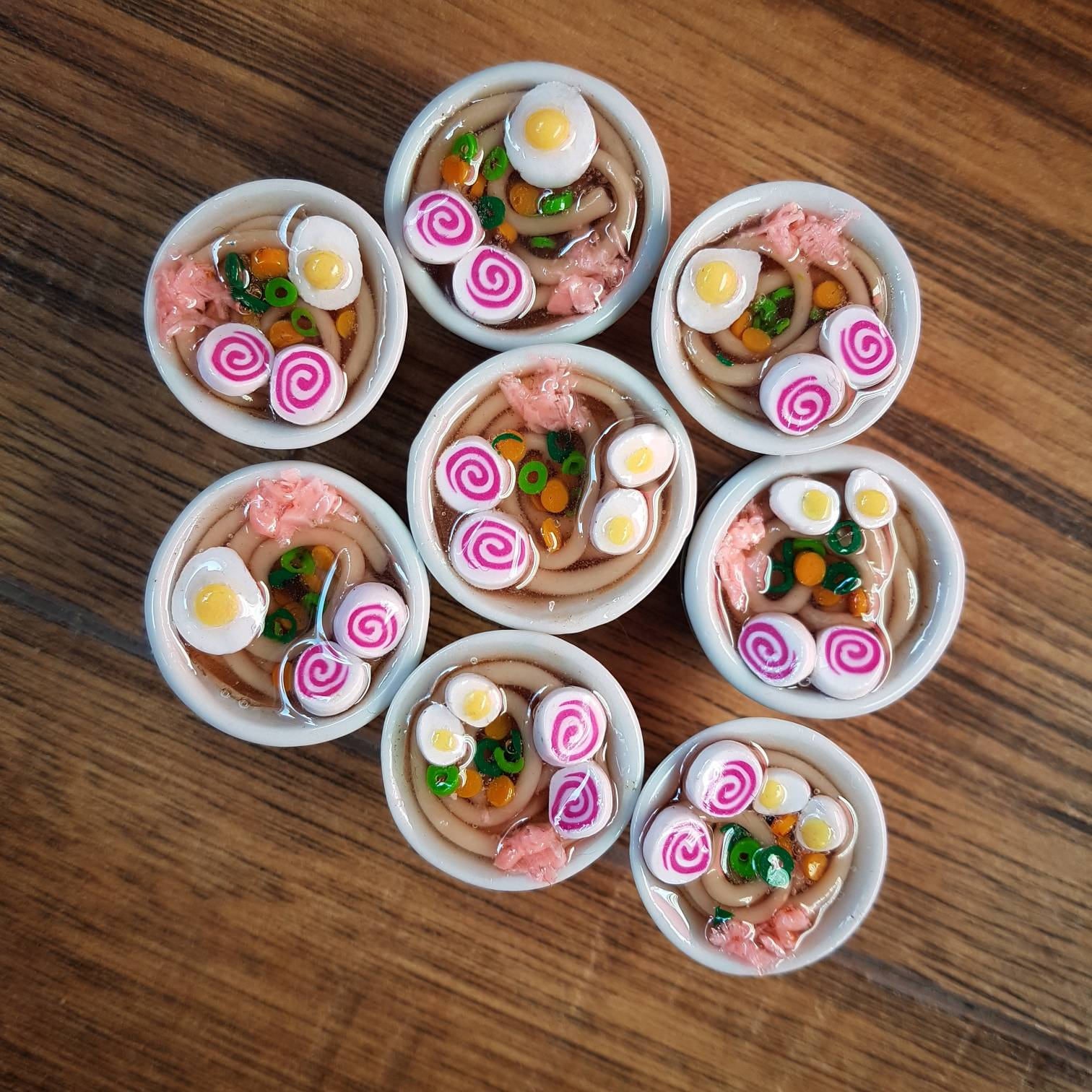 Ramen Plugs Polymer Clay in a Stainless Steel Tunnel - Etsy Canada