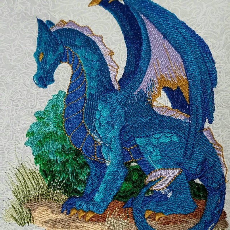 Dragon Quilt - Etsy