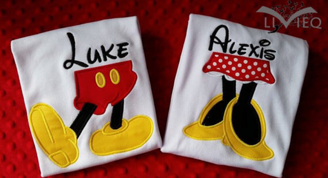 Disney Characters Legs and Feet Shirt Mickey Minnie - Etsy