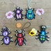 Beetle Mini Perler Bead Cellphone Strap Charms - Etsy
