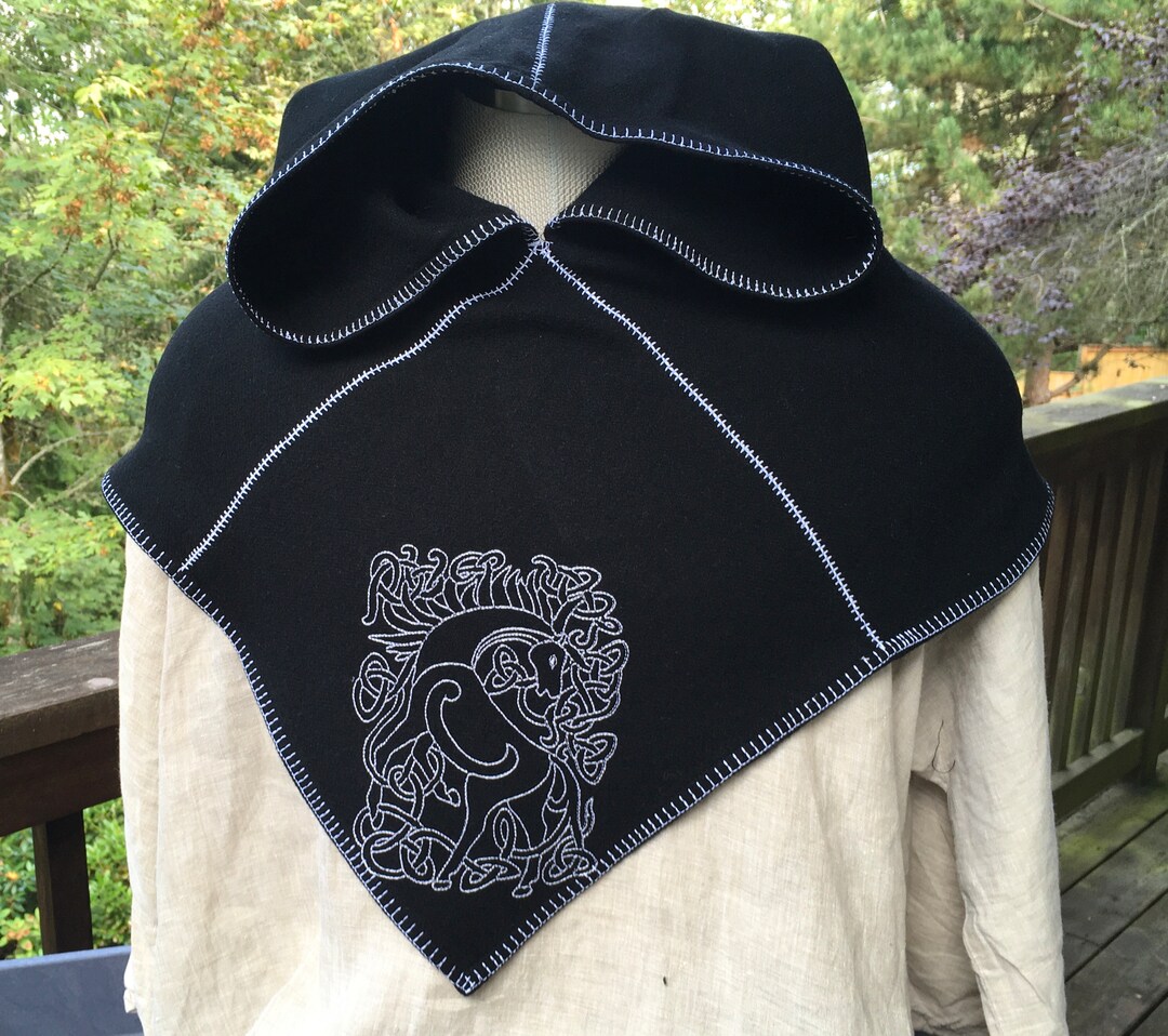 Skjoldehamn Style Hood - Wool - Etsy