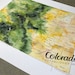 Colorado State Map Watercolor Illustration CO Map County Map Denver Map ...