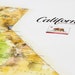 California State Map Watercolor Illustration CA Counties West Coast ...