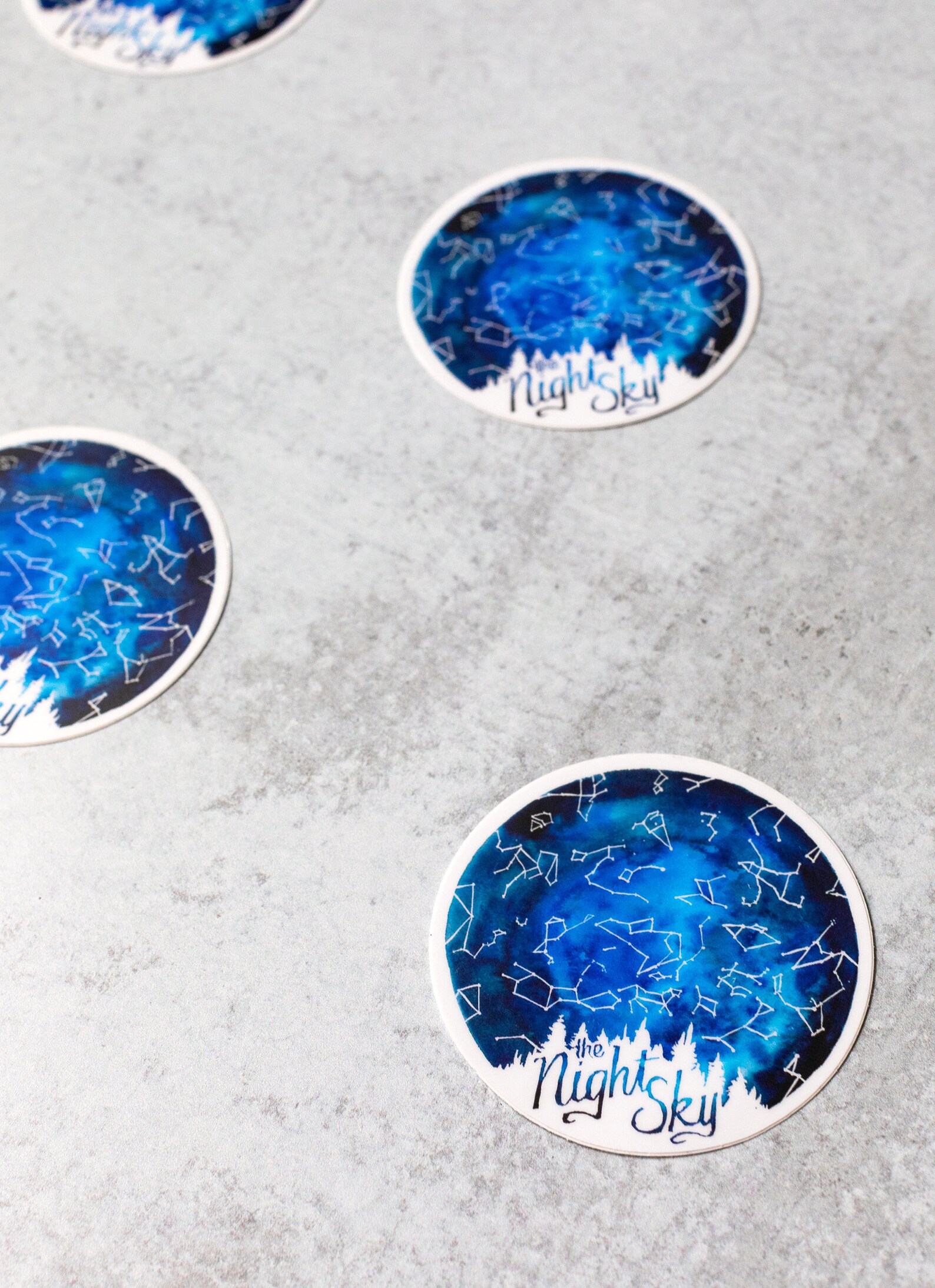 The Night Sky Sticker Constellations Northern Hemisphere - Etsy