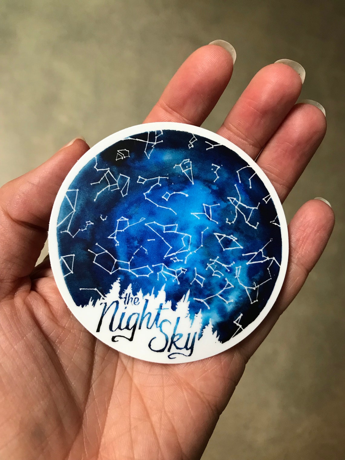 The Night Sky Sticker Constellations Northern Hemisphere - Etsy