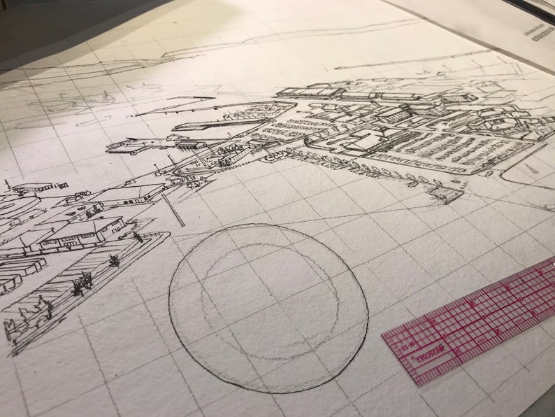NAVSTA Everett Map Illustration Everett Naval Station Base Map - Etsy