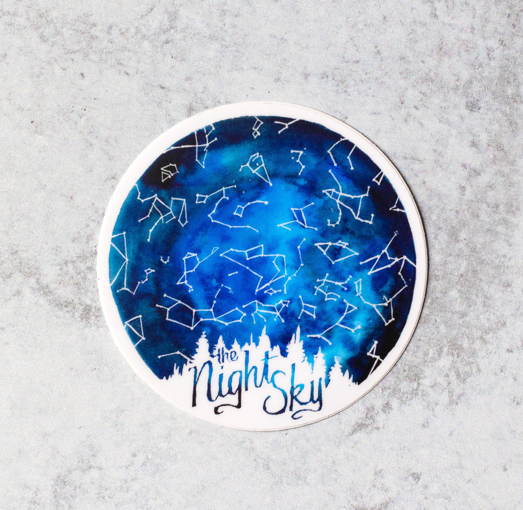 The Night Sky Sticker Constellations Northern Hemisphere Celestial ...