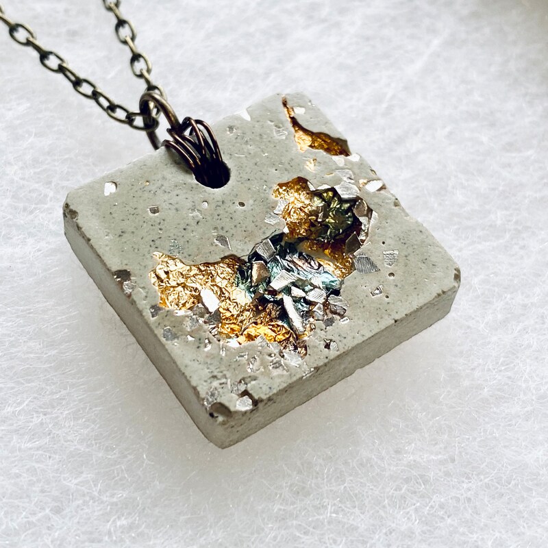 Concrete Necklace - Etsy