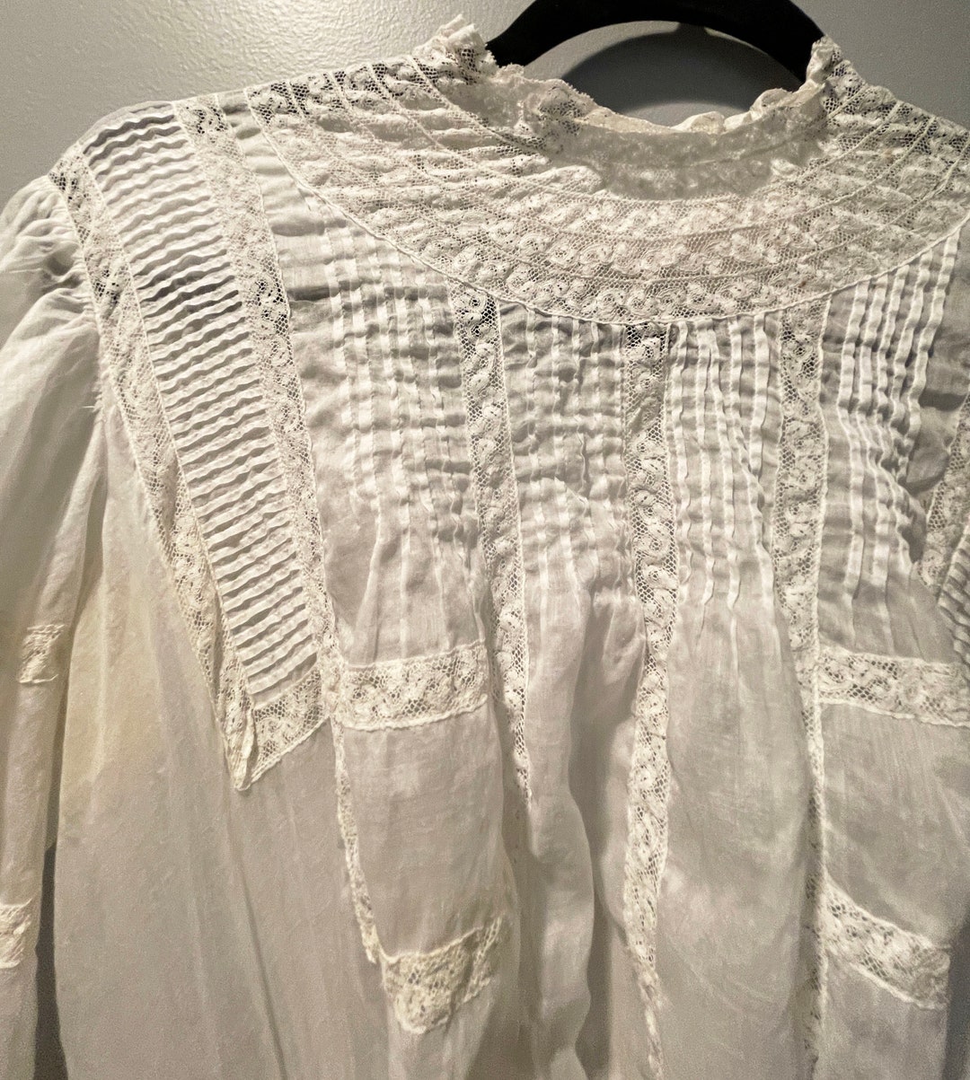 Edwardian White Heirloom Dress - Etsy