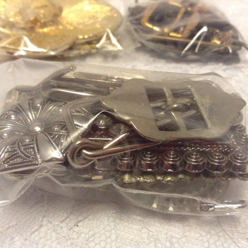 Belt Buckles, Clasps, Findings, Silver Tone, Rhinestones, Gold Tone ...