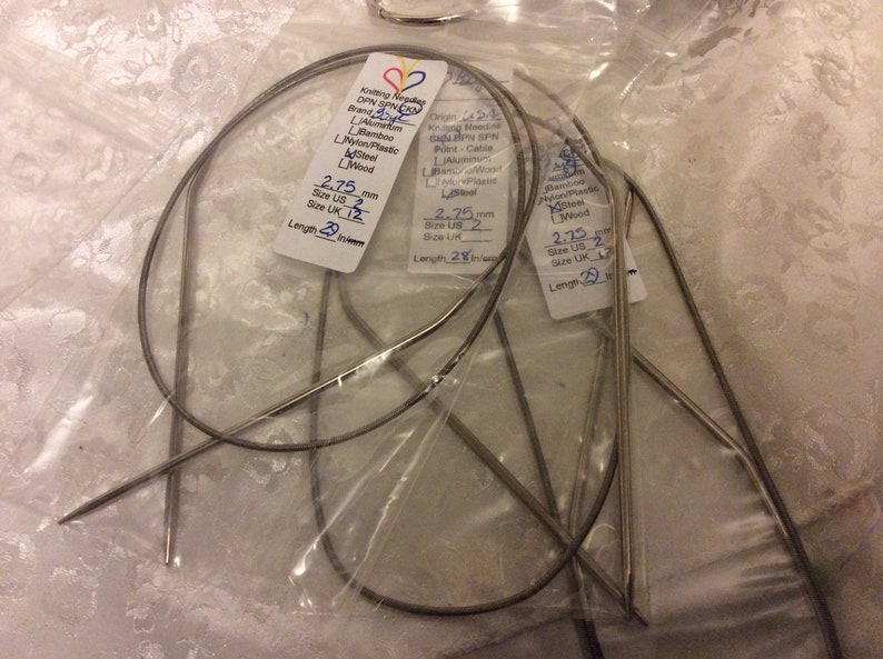 BOYE, Needle Company, Stainless Steel, Circular, Knitting Needles ...