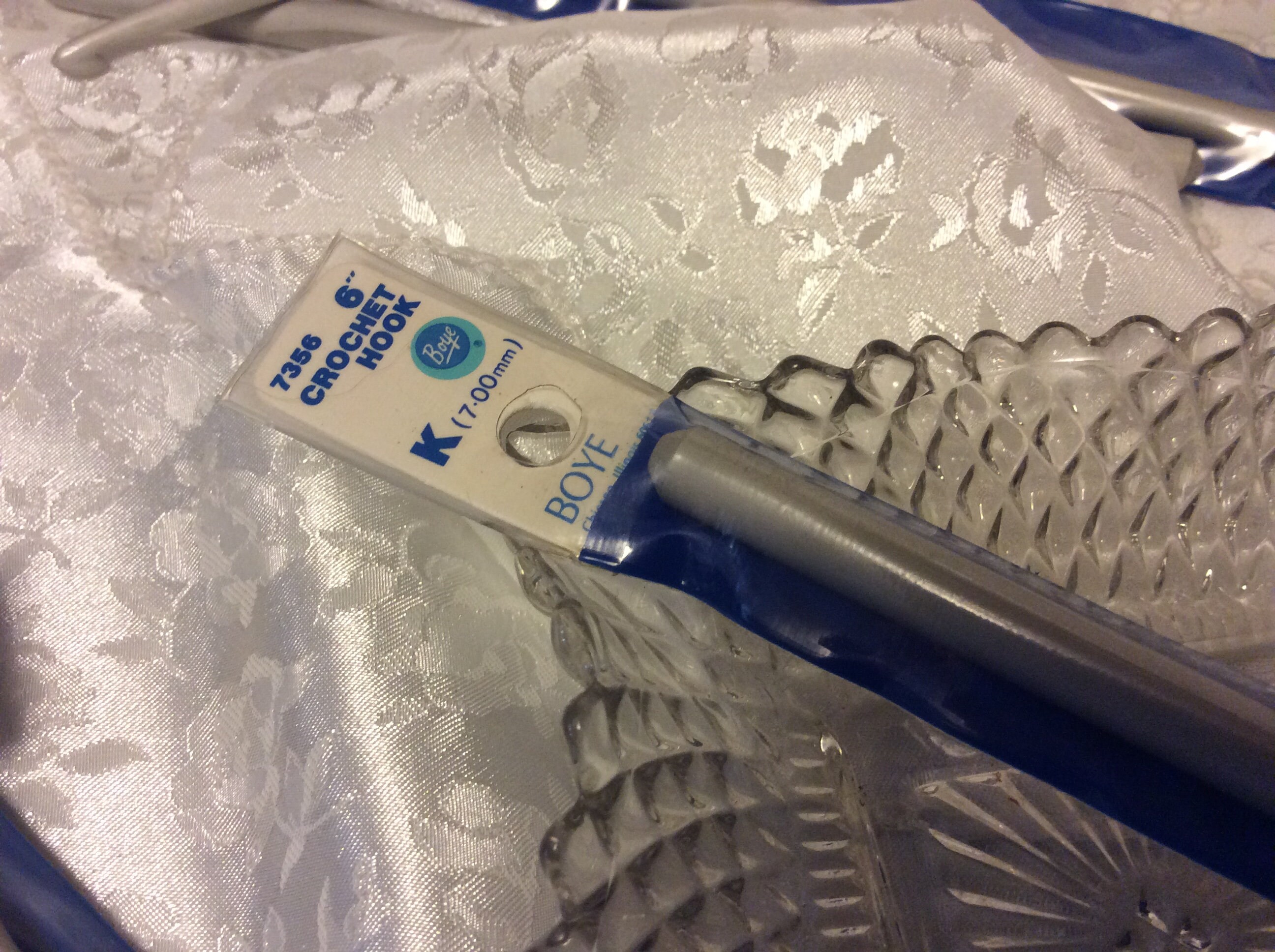 Milward, Boye New Old Stock, 6 Inch, Aluminum, Grey, Imported, Made in ...