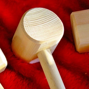 Baby or Young Child Wooden Toy Mallet or Hammer for Playroom - Etsy