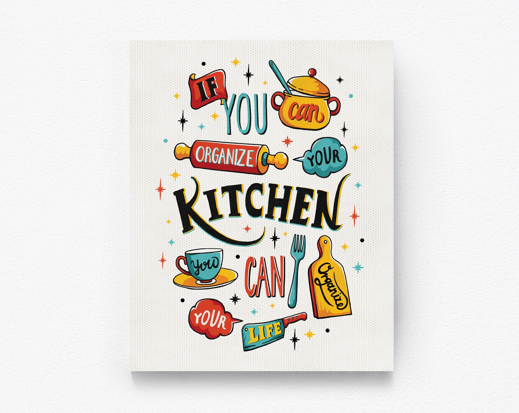 Home & Living Kitchen Decor Funny Text Poster What The Fudge Printable ...