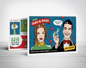 Fun Save the Date - Etsy