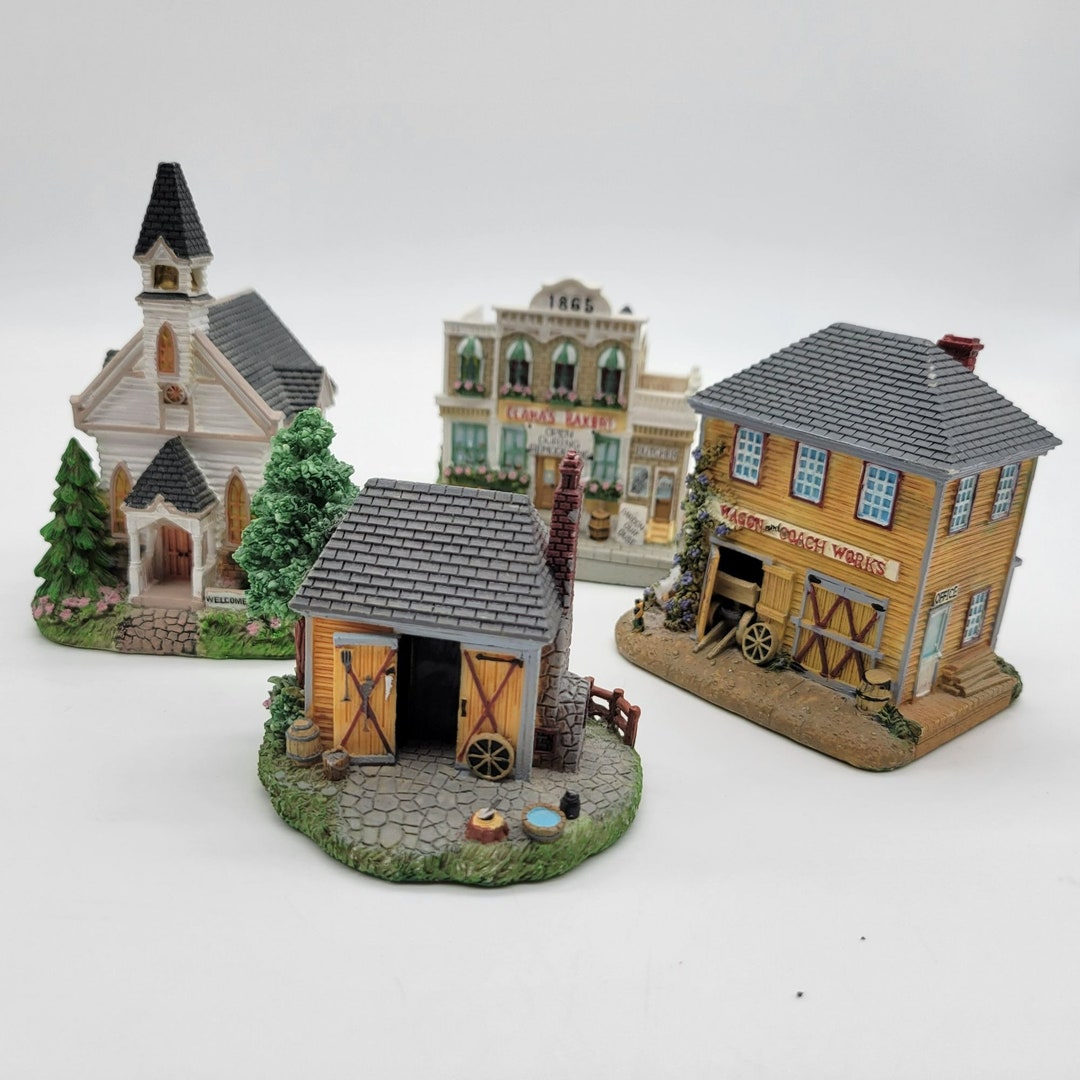 Liberty Falls® Collection 2001 Set of 4 NO BOX Handcrafted Imagination ...